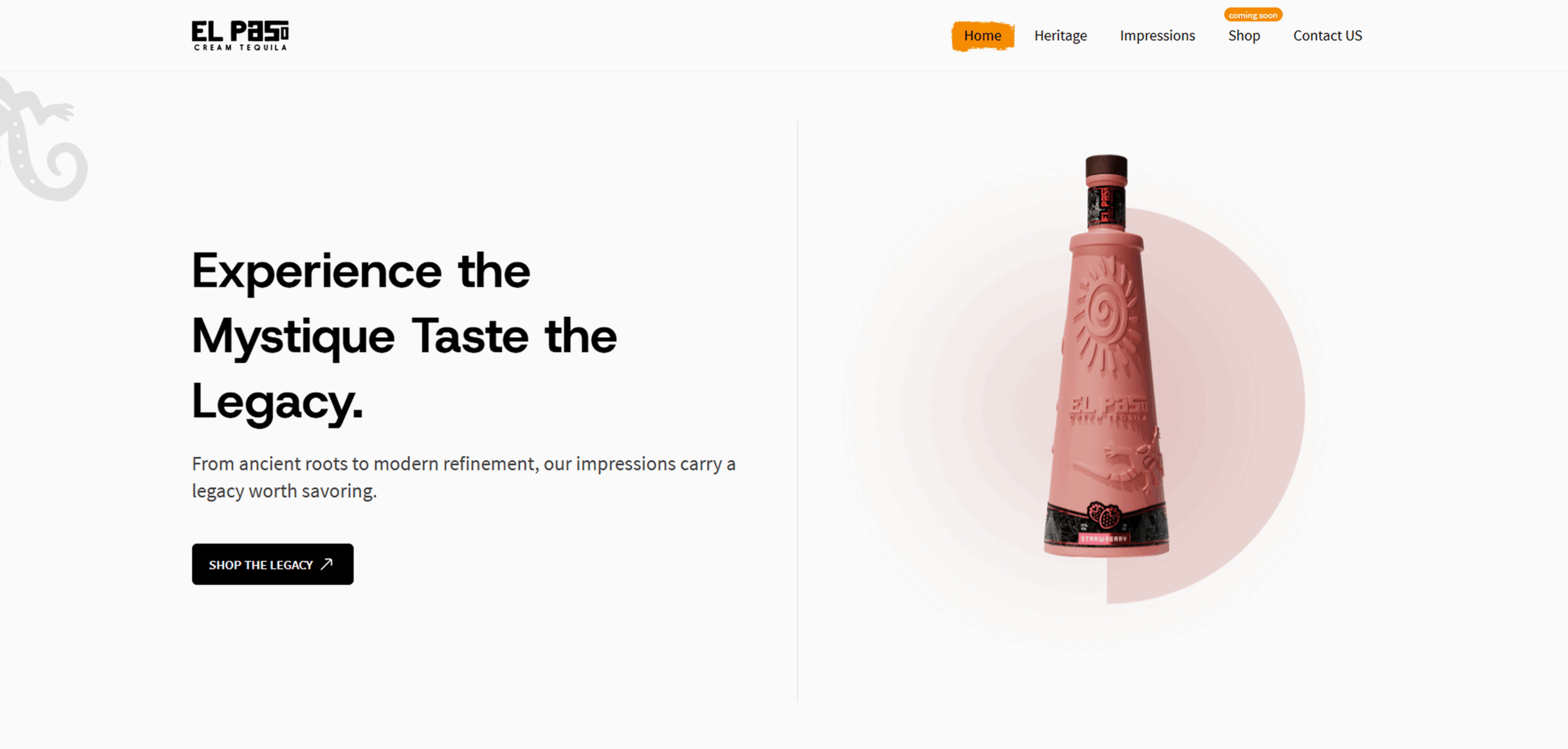 El Paso Tequila - Experience the Mystique Taste the Legacy.